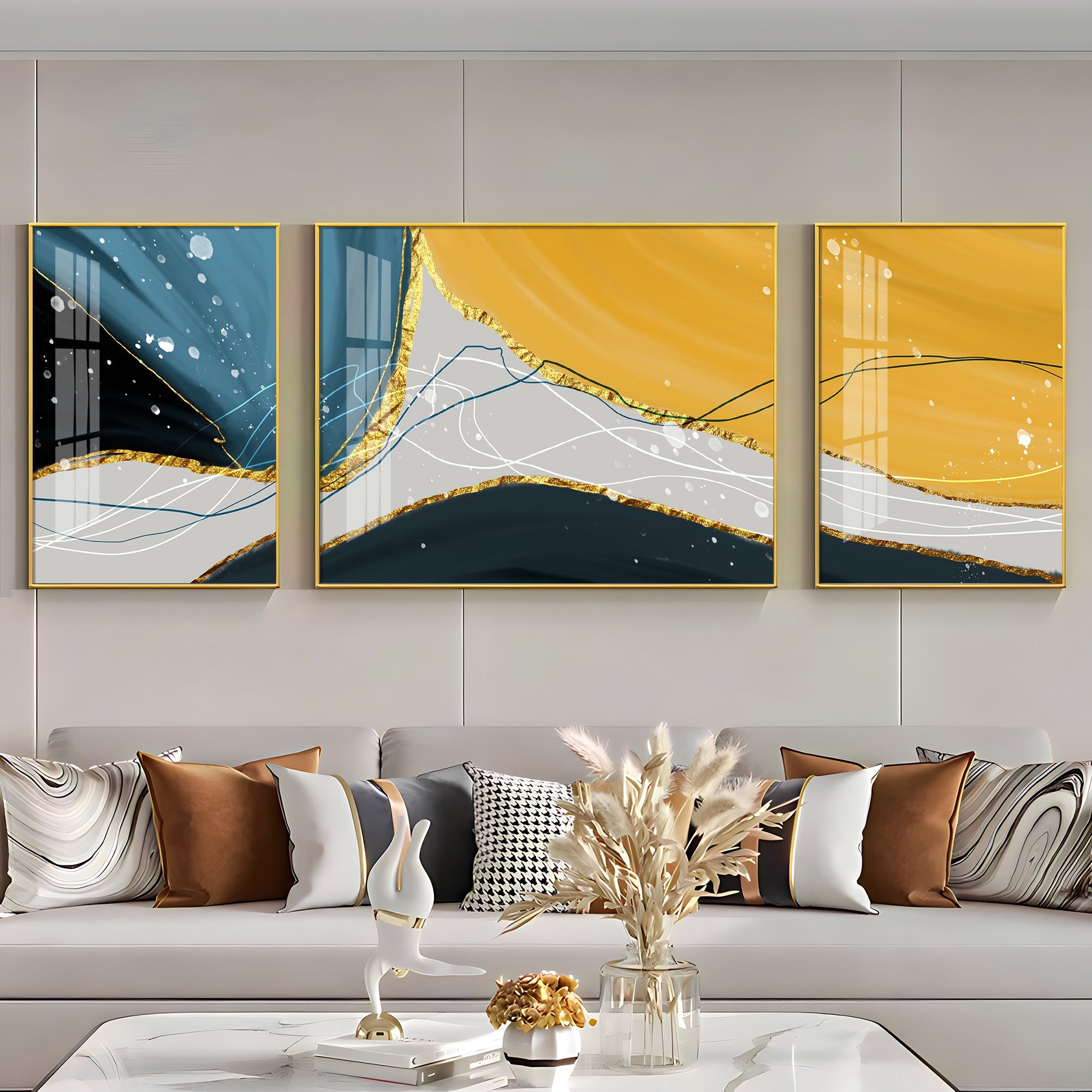 Buy Three Piece Wall Art At Best Prices - The Next Decor
