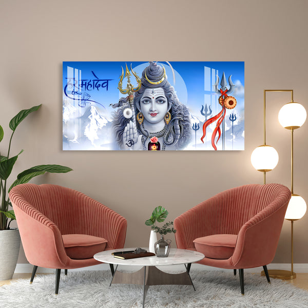 Buy Om Namah Shivay Acrylic Wall Art Online @ Best Price in India – The ...