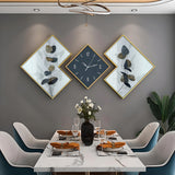 Buy Aesthetic Grey Premium Acrylic Wall Clock Online @ Best Price in ...